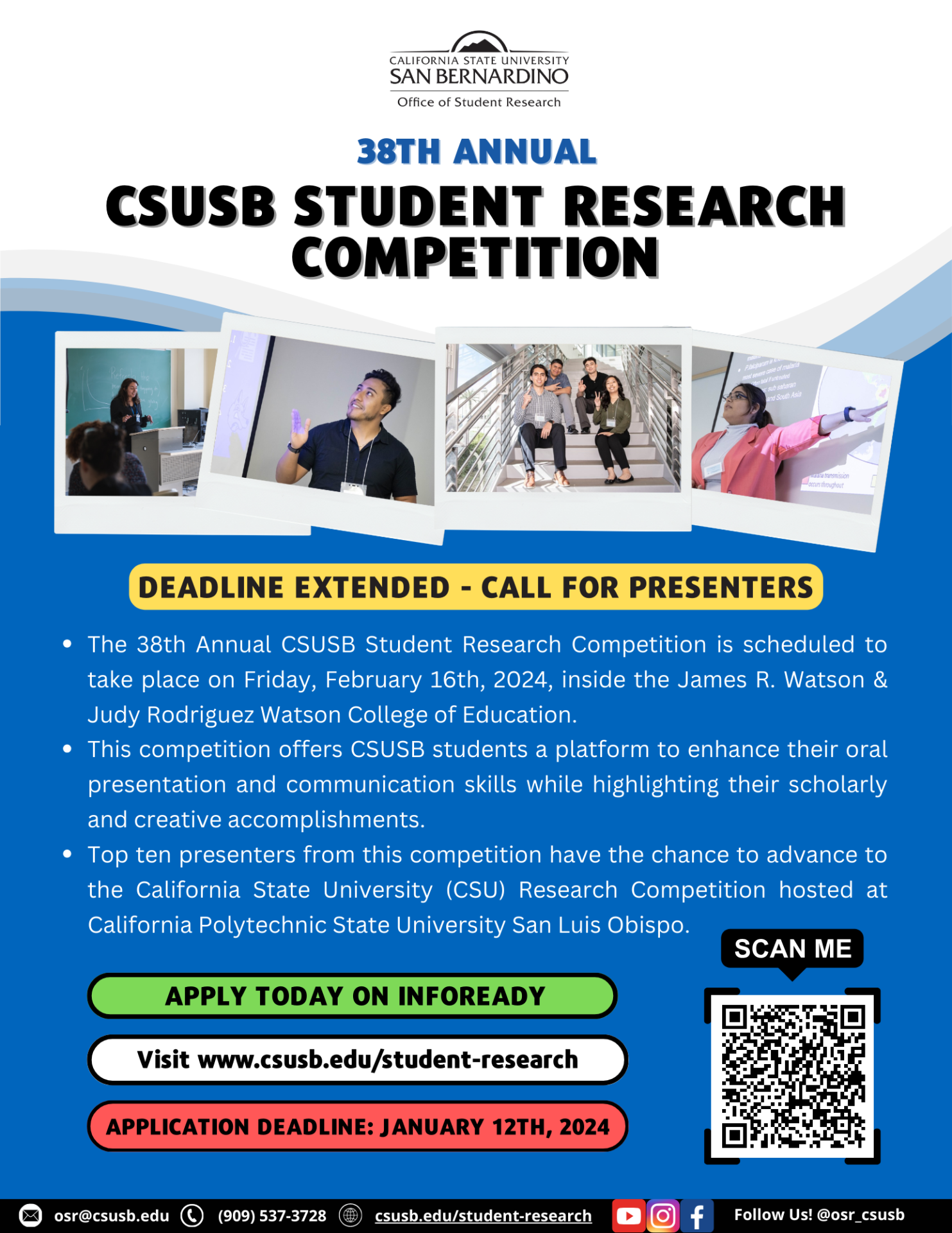 CSUSB Student Research Competition | Student Research | CSUSB